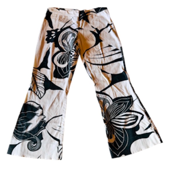 Cache | Pants & Jumpsuits | Vintage Cache Retro Black And White ...